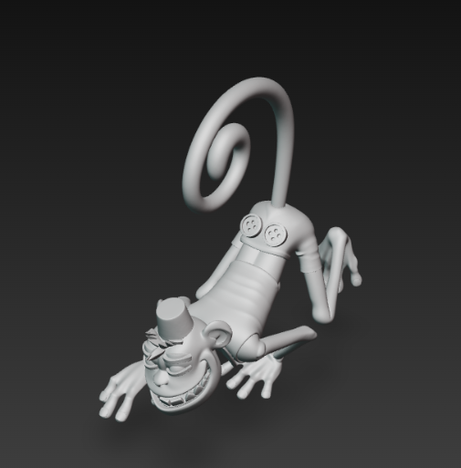 🐒 Mike the Monkey – Gorillaz・Free STL File for 3D printing・Cults