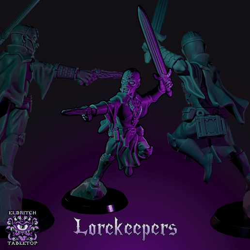 🧙 Lorekeepers・Бесплатный STL для 3D-печать・Cults