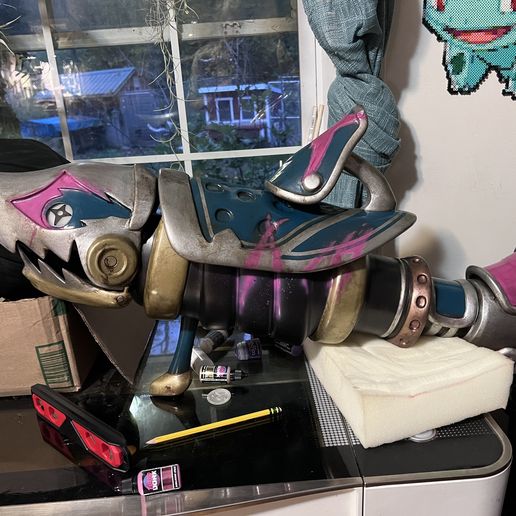 🦈 Jinx Arcane Shark Gun 3D Model Digital File - League of Legends ...