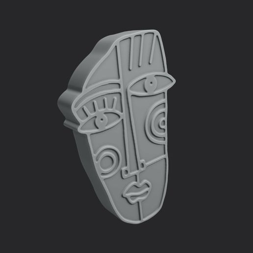 🪞 FACES | BY DELTORVIK・ STL File for ・Cults