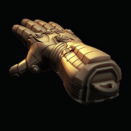 Archivo STL Llavero Guantelete del Infinito de Iron Man ( THE AVENGERS ...