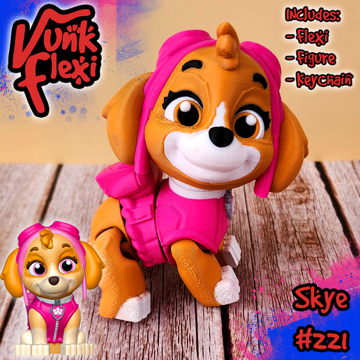 paw patrol skye images to print