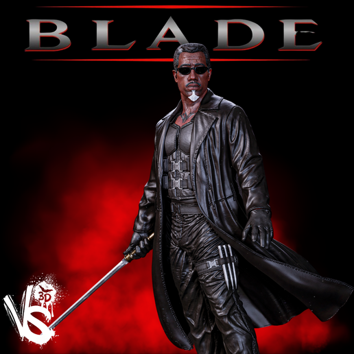 🧛 Blade Fanart・ 3D File for 3D printing・Cults