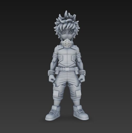 🦸 Hero Trainee Highly Detailed Anime Character 3D Print Model・ STL File ...