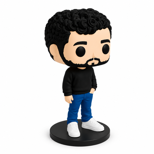 👾 Funko Personalizado・ STL File for 3D printing・Cults