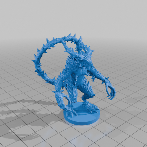 😈 Barbed Devil・Free 3D File for ・Cults