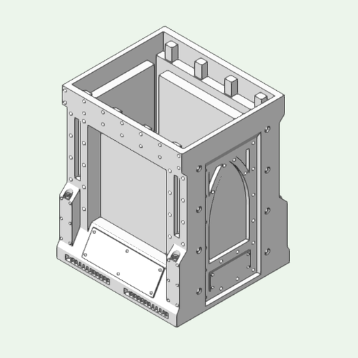 ♟ Underhive - Thematic Wall Module・Free STL File for 3D printing・Cults