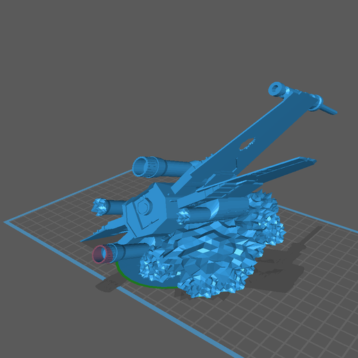 🚀 Crashed X-Wing model Legion Scale・ STL File for ・Cults