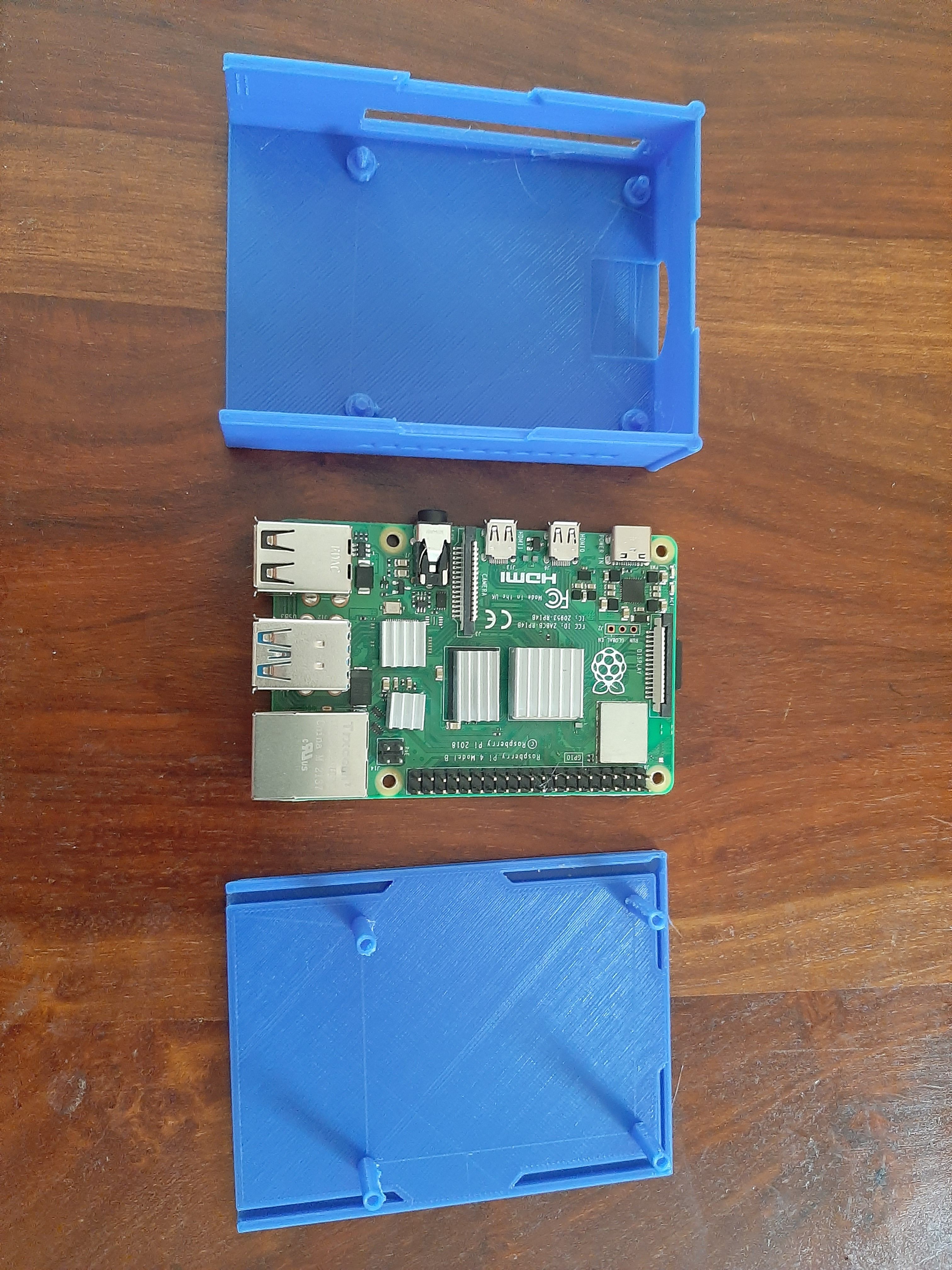 Free STL file Raspberry Pi 4 B box・3D printable model to download・Cults