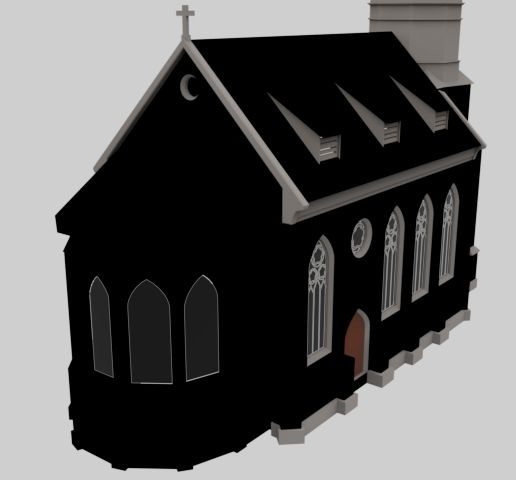 ⛪ Architecture gothic church・ STL File for 3D printing・Cults