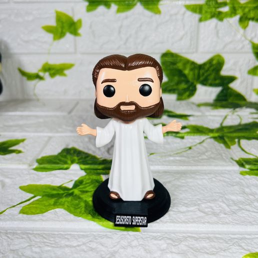 Archivo STL JESUS - FUNKO ️ ・Objeto imprimible en 3D para descargar・Cults