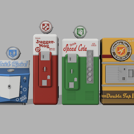 🤙 PERK MACHINE: CLASSIC PACK- 3D PRINTABLE - CALL OF DUTY ZOMBIES・ STL ...