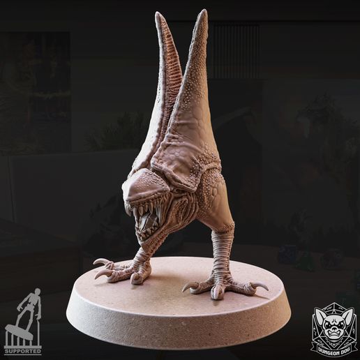 STL file Abyssal Chicken - B 🐔 ・3D printable design to download・Cults