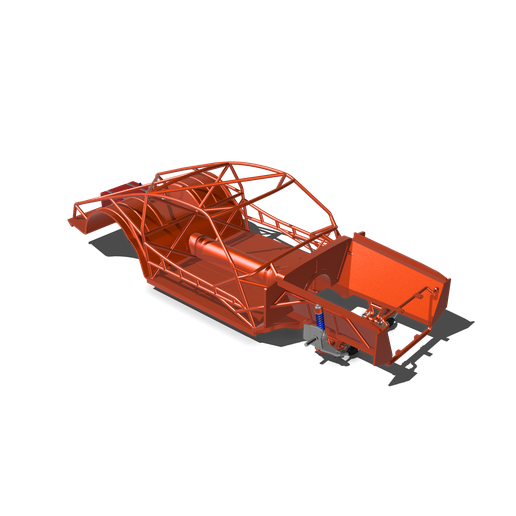 🐎 Pro Street Chassis Platform for 65 Mustang・ STL File for 3D printing ...