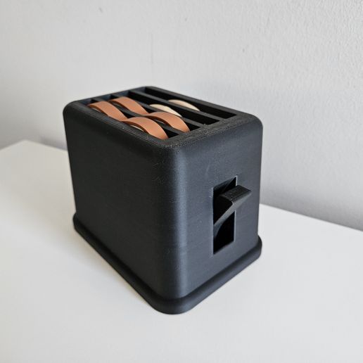3MF file Toaster Coaster - Kids Toy - Commercial License 🧇 ・3D printer ...