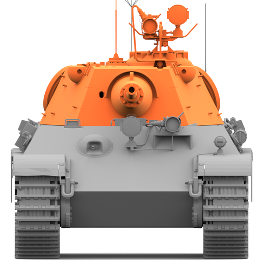 STL file Panther F Turret 88 mm + FG 1250 IRNV 🪖 ・3D print object to ...