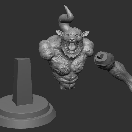 STL file Berserk zodd 剑风传奇 佐徳 🗿 ・3D printer design to download・Cults