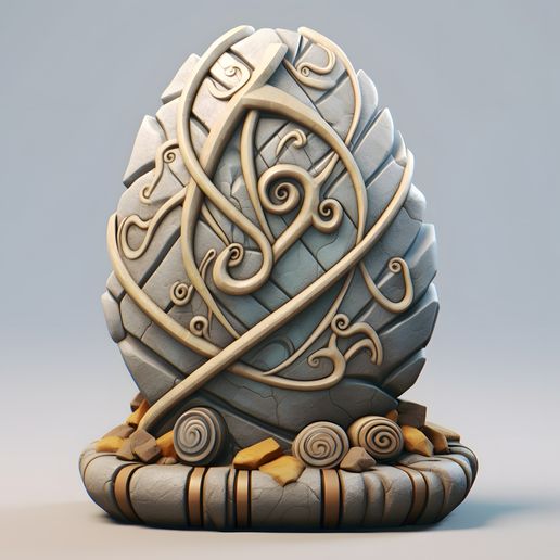 🦸 Stylized Arcane Standing Stone – 80mm Fantasy Terrain・Free STL File ...