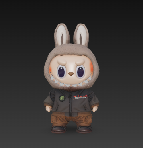 👹 Labubu collectable 01・ STL File for 3D printing・Cults