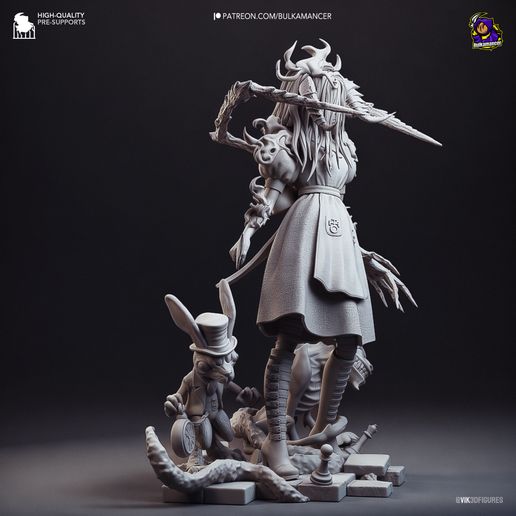 🔪 American McGee's Alice | 200mm・ 3D File for 3D printing・Cults