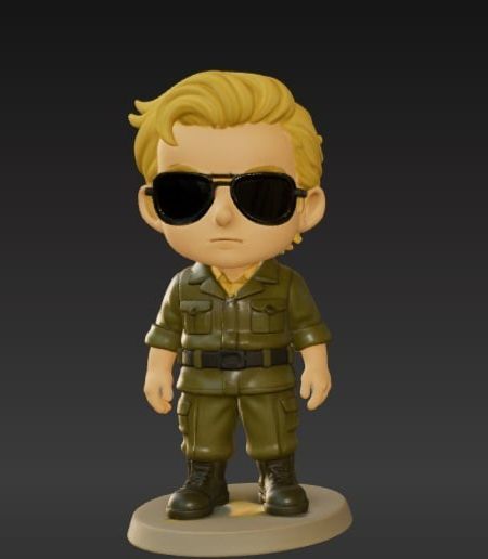 ⚙️ X11 CHIBI METAL GEAR SOLID INTEGRAL COLLECTION・ STL File for 3D ...