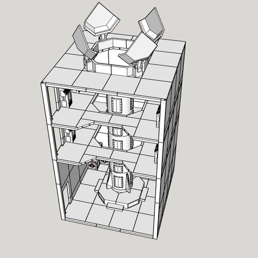 🚧 Classified Construction Set - 08 - Missile Silo・ 3D File for 3D ...