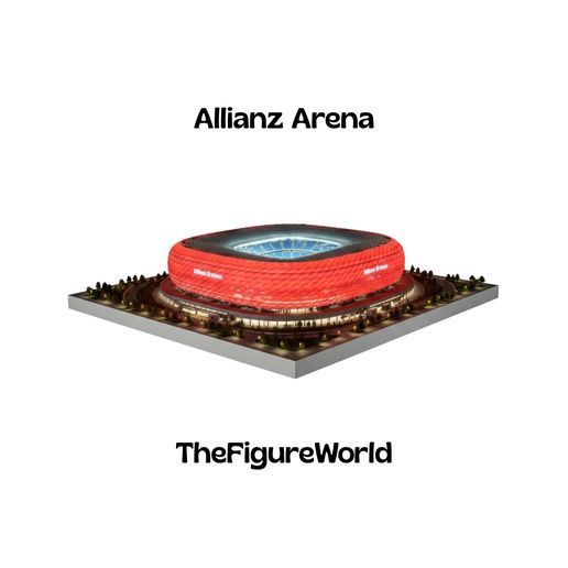 🏘️ Allianz Arena・ STL File for 3D printing・Cults