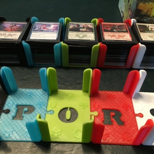 🪄 Magic The Gathering Card Sorting Trays・Free 3D File for ・Cults
