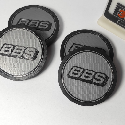 🧢 BBS Center Rim Cap Hub Lug Cover Dust・ STL File for 3D printing・Cults