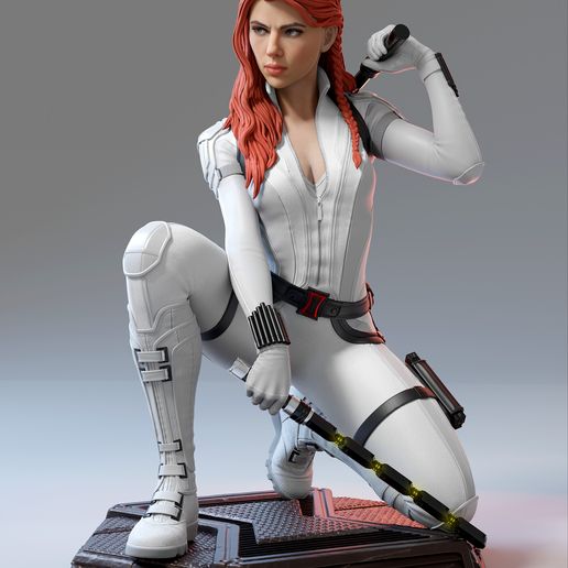 3D file Fan Black Widow Printable Stl ♀️ ・3D print model to download・Cults