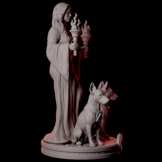🧙‍♀️ Hecate 2・ STL File for 3D printing・Cults