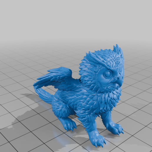 🧸 Strixwolf Pup - Daggerheart・Free STL File for 3D printing・Cults