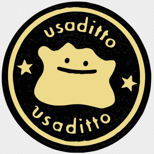 🐉 Usaditto Pokemon Coin TCG・3D Print・Cults
