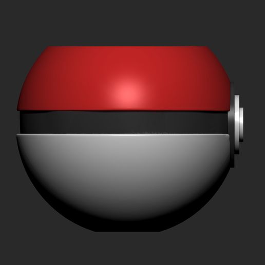 🐉 Pokemon Pokeball Plant Vase・Free STL File for ・Cults