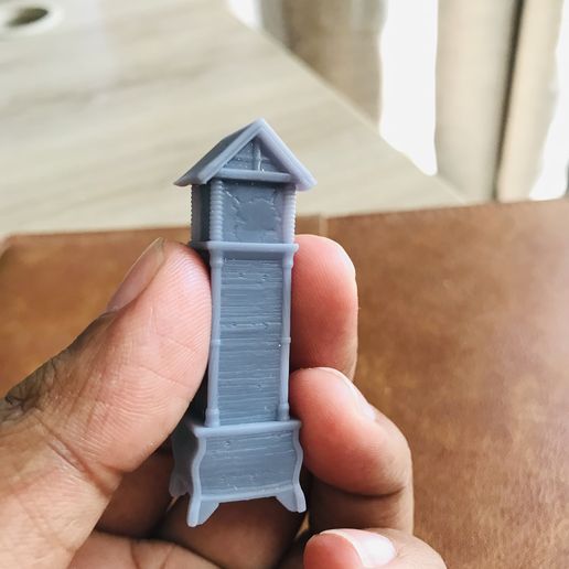 3D printable Antique Grandfather Clock・made with Anycubic Photon Mono ...