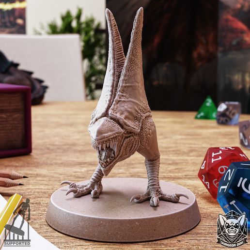 STL file Abyssal Chicken - B 🐔 ・3D printable design to download・Cults
