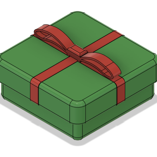 🎁 Gift box・Free STL File for 3D printing・Cults