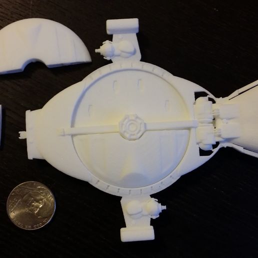 🚀 Dreadnaught Class Corvette from Independence War・ STL File for 3D ...