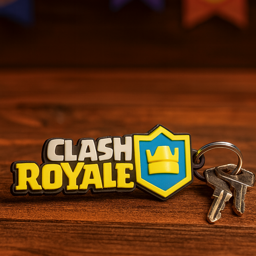 🗝️ Clash Royale keychain・ 3MF File for 3D printing・Cults