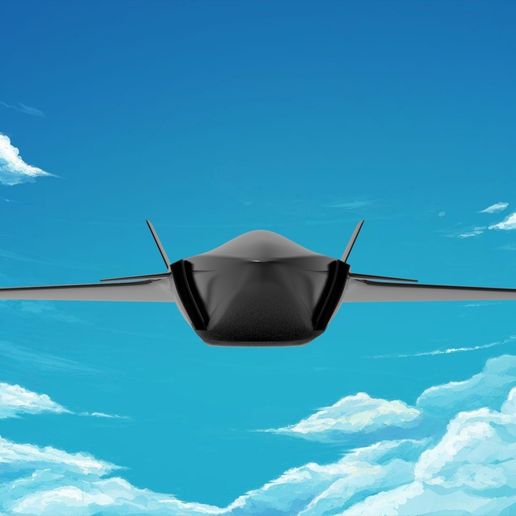 OBJ file Bayraktar MIUS 🛩️ ・3D printable design to download・Cults