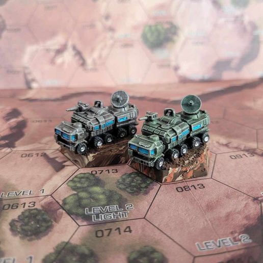 🧸 Mobile HQ Turret Replacement Bits・Free 3D File for ・Cults