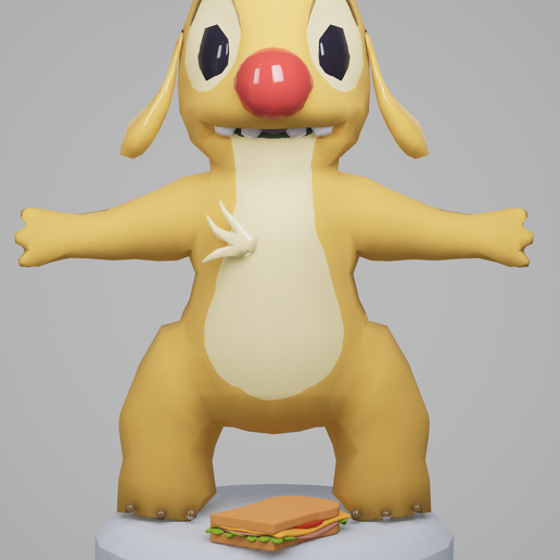 🎲 Reuben: Lilo and Stitch・ OBJ File for 3D printing・Cults