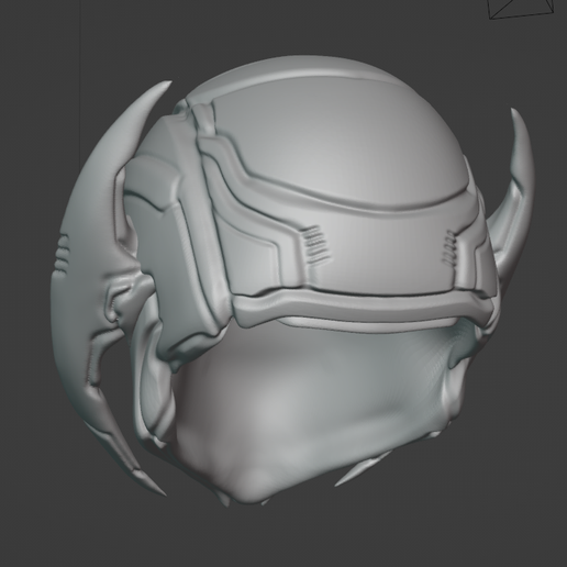 🤖 AI Overlord 1/12 Headsculpt・Free STL File for 3D printing・Cults