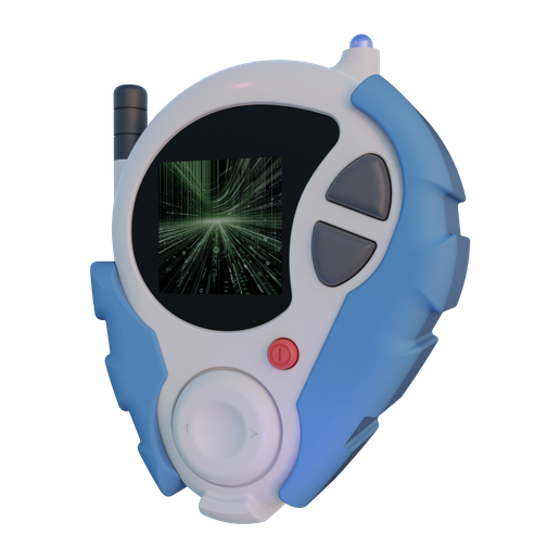 🐉 Digivice D3 Digimon Adventure 02・ STL File for ・Cults