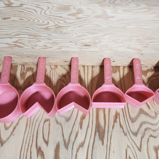 STL file Visual Learning Measuring Cups 🍳 ・3D printable model to ...