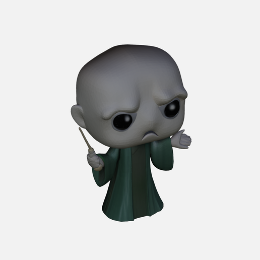 STL file Lord Voldemort (Harry Potter). 🗝️ ・3D print design to download ...