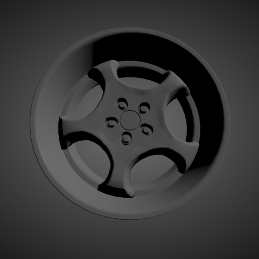 👽 BROCK B2 scalable and printable rims・ OBJ File for ・Cults