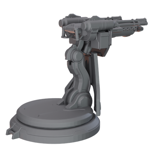 🔫 torreta - DOOM Hi-Poly・Archivo STL para Impresión 3D・Cults