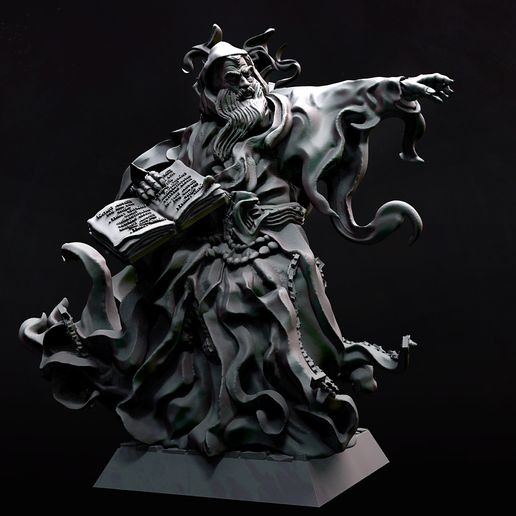 🎲 Warlock・ STL File for 3D printing・Cults