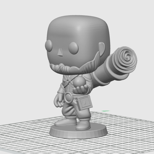 👾 Ryze funko style league of legends・ STL File for 3D printing・Cults